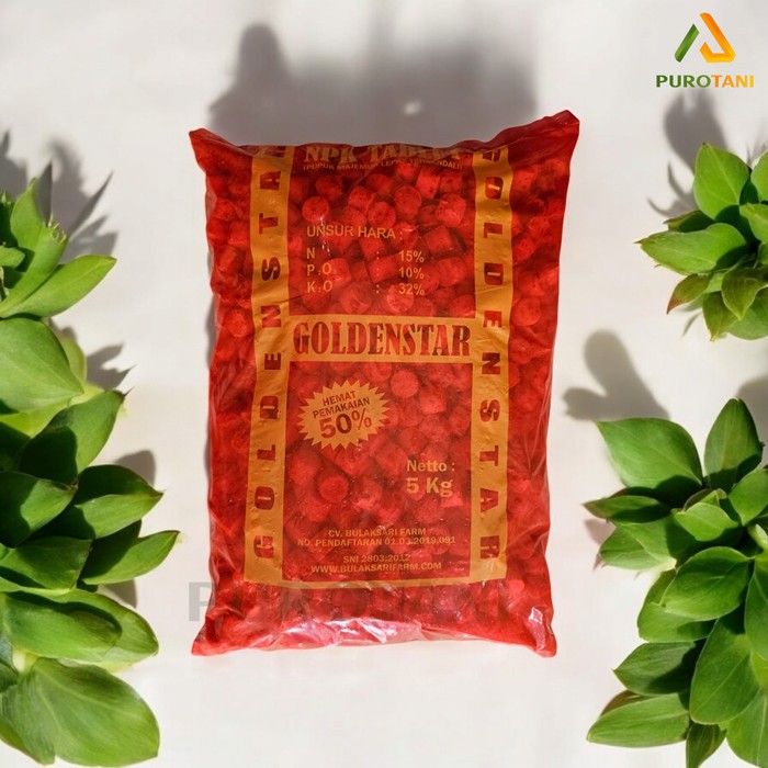 Jual Pupuk NPK Tablet Merah Golden Star 5kg | Shopee Indonesia