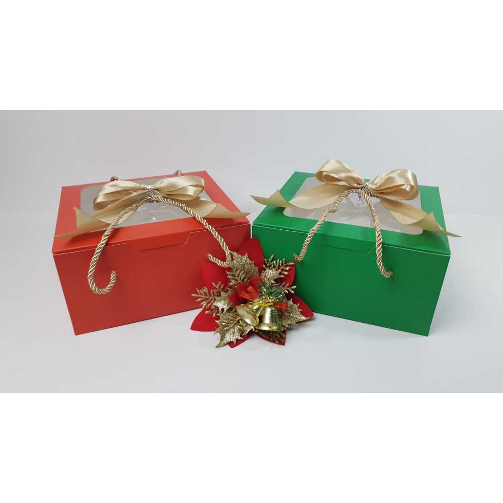 Jual Cake Box/Box Kue /Box Kue Varian Tali+Pita/Dus Nasi Ukuran Panjang ...