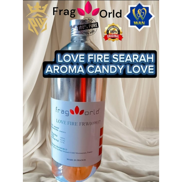 Jual LOVE FIRE SEARAH AROMA CANDY LOVE BY FRAGWORLD KEMASAN SEGEL 1 KG ...