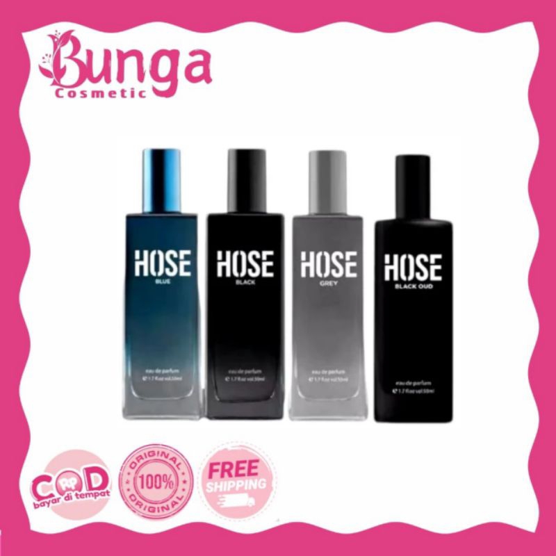 Jual HOSE Eau De Parfum Black + EDP Blue + EDP Grey | Shopee Indonesia