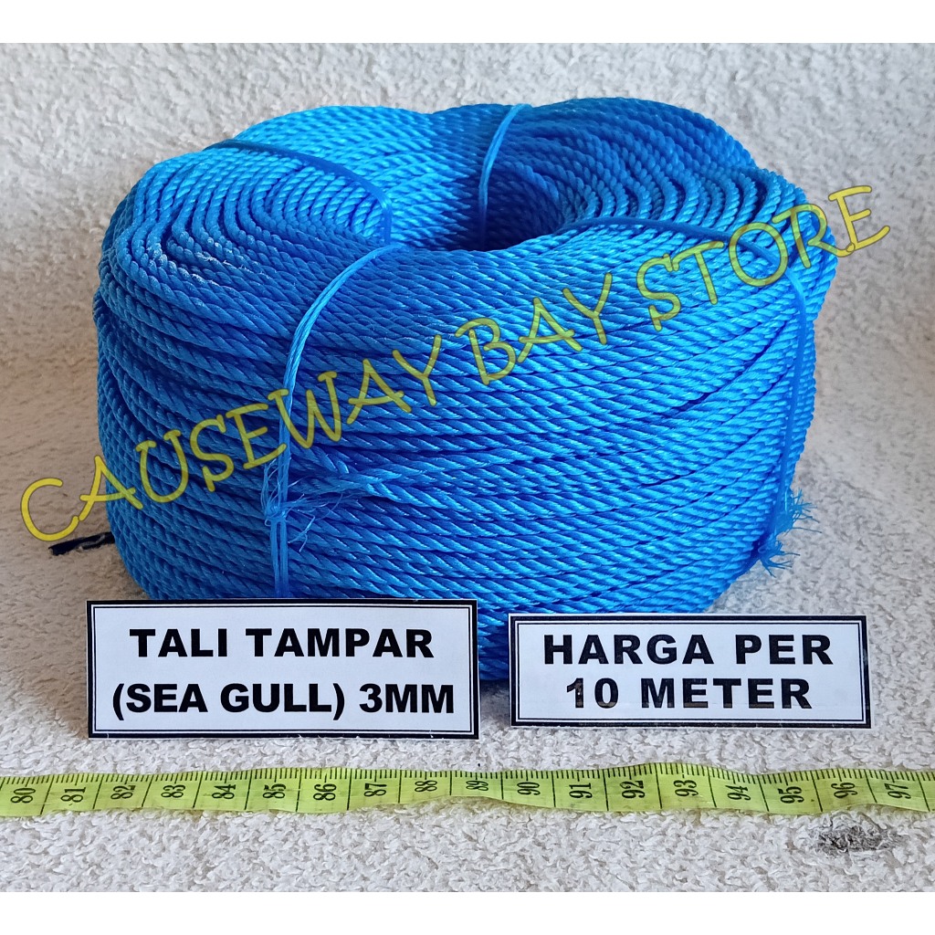 Jual Tali Tampar 3MM HARGA PER 10 METER | Shopee Indonesia