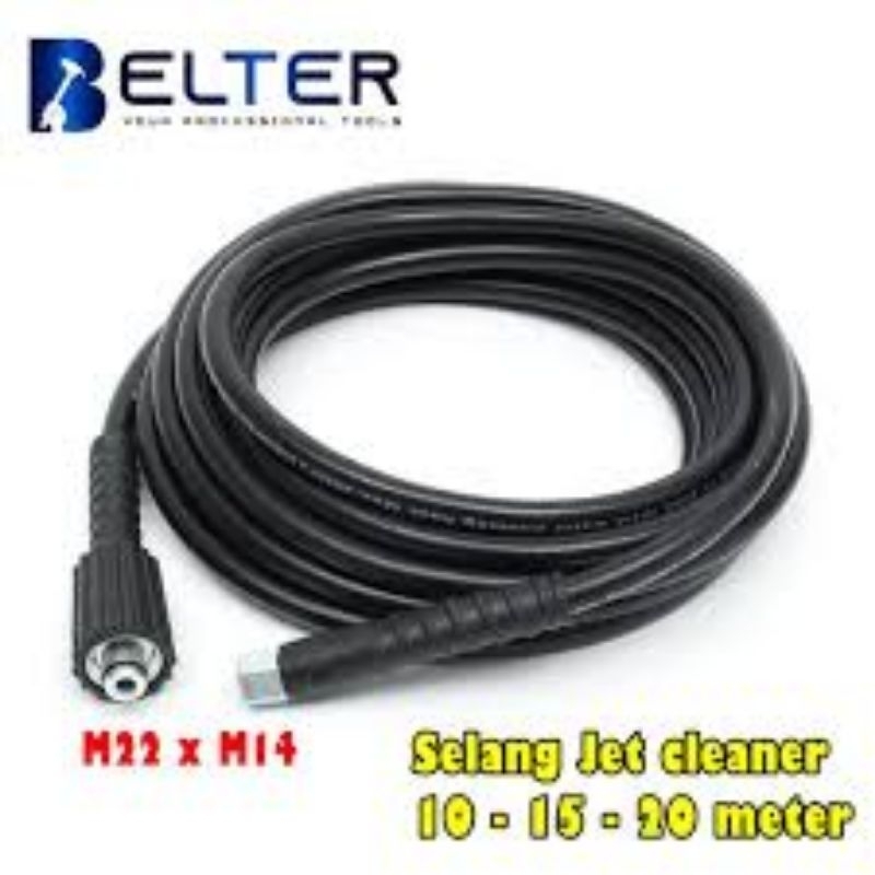 Jual Belter Hitam Selang Jet Cleaner Selang Steam 10 m / 15 m High ...