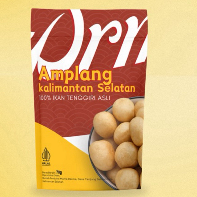 Jual Amplang khas kalimantan 100% Ikan Tenggir Asli | Shopee Indonesia