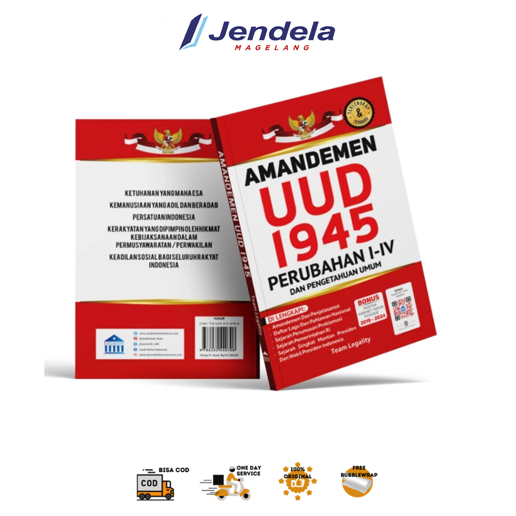 Jual Buku Amandemen UUD 1945 Perubahan I-IV Dan Pengetahuan Umum | Shopee Indonesia