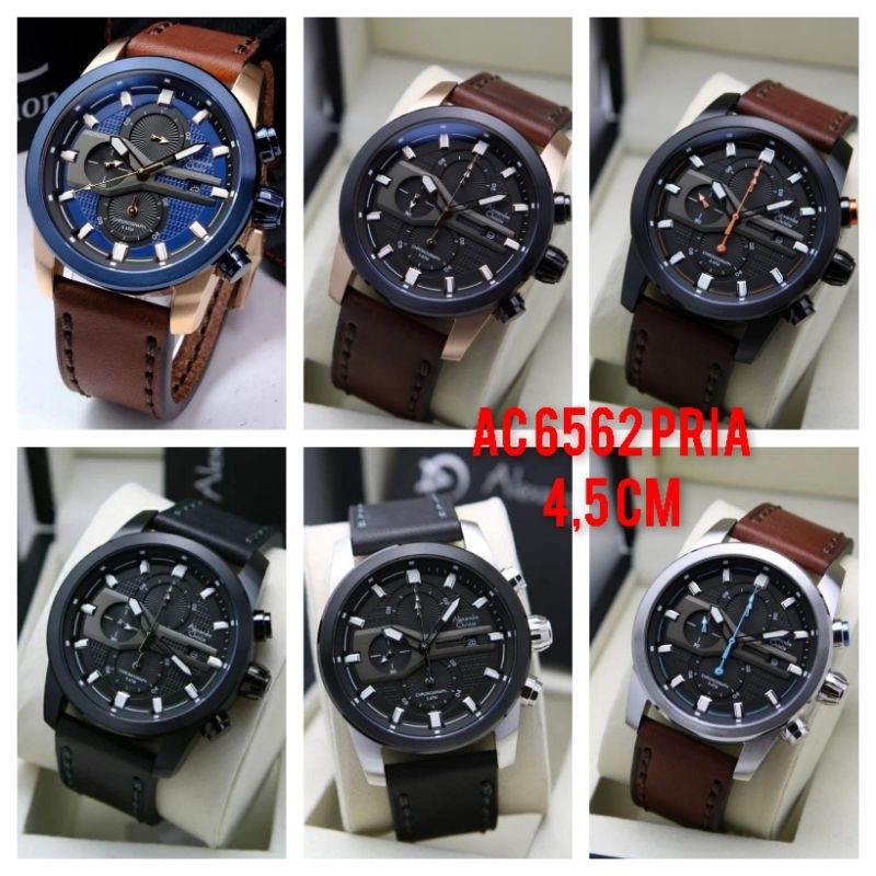 Jual JAM TANGAN PRIA ALEXANDRE CHRISTIE AC 6564 / AC 6562 / AC 6583 ...