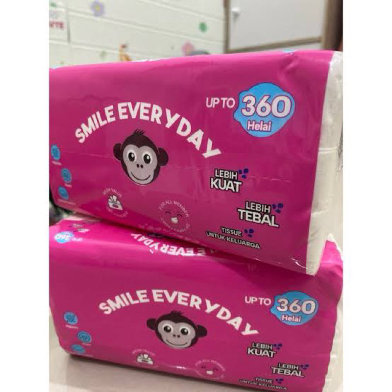 Jual Tissue Tita Soft 360 Sheet 2Ply Tisu Monyet Lembut Virgin Pulp ...