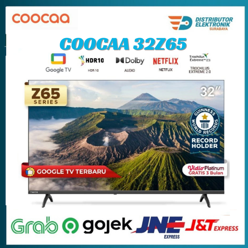 Jual COOCAA 32 inch GOOGLE TV-2K LED-TV (COOCAA 32Z65) | Shopee Indonesia