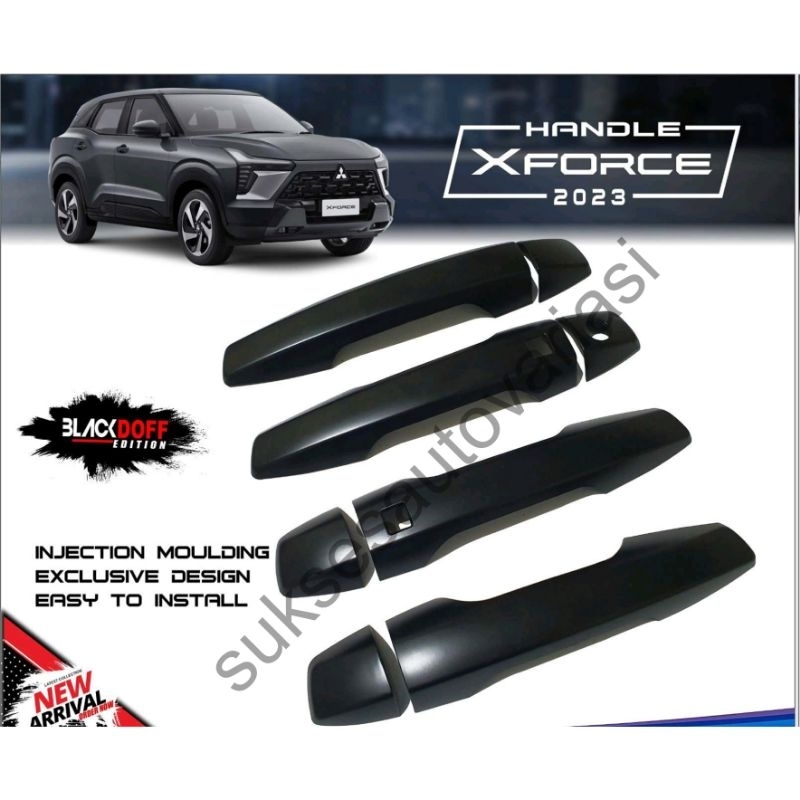 Jual Paket outer handle tank cover X force xforce 2023 2024 2025 Hitam ...