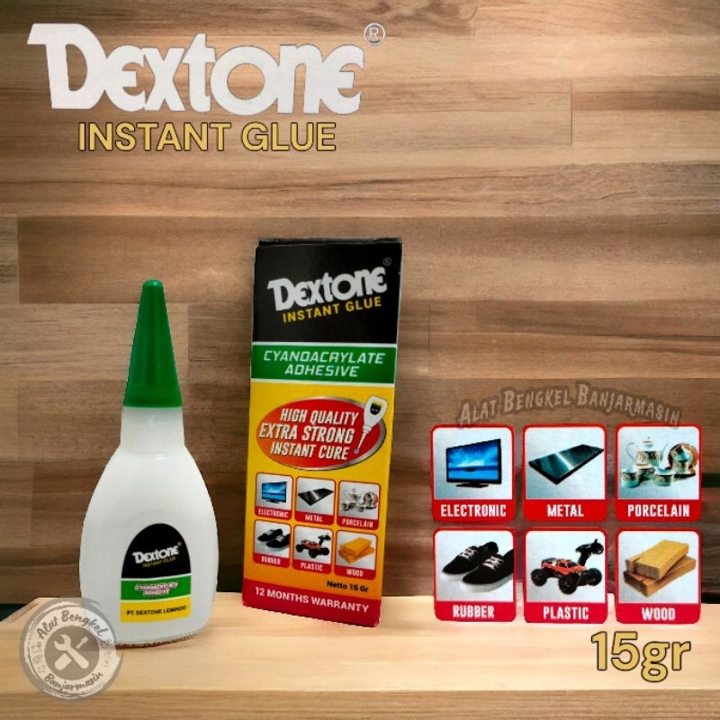 Jual LEM INSTANT "DEXTON" 15GR ||LEM CAIR "DEXTONE" INSTANT GLUE ...