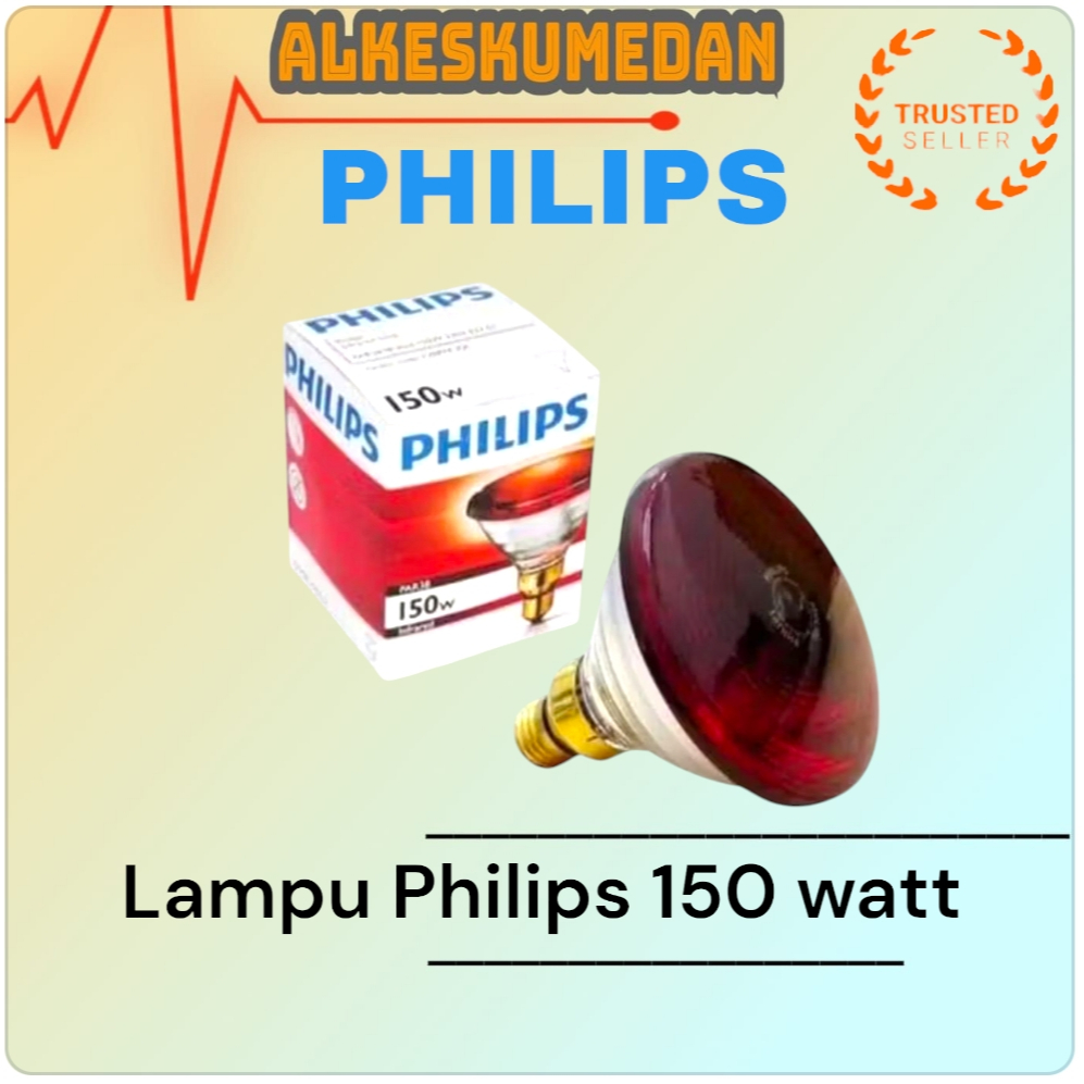 Jual LAMPU PHILIPS 150W / BOHLAM LAMPU TERAPI INFRARED | Shopee Indonesia