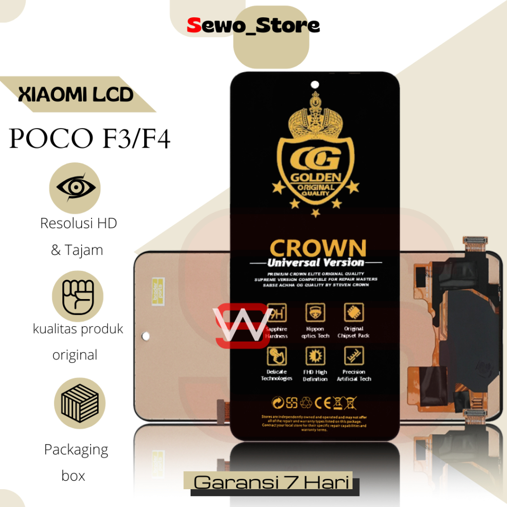 Jual LCD POCOPHONE F3 / F3 PRO / F4 / TOUCHSCREEN POCO F3 5G / F4 5G ...