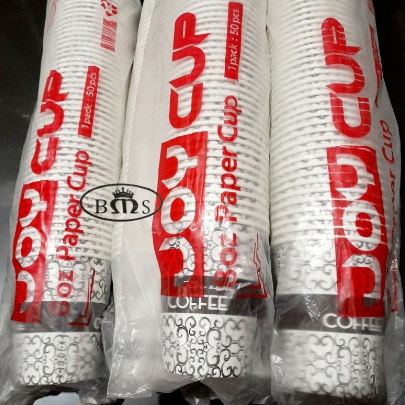 Jual JOY CUP 8oz Paper Cup 50pcs / Gelas Kertas / Gelas Kopi | Shopee Indonesia