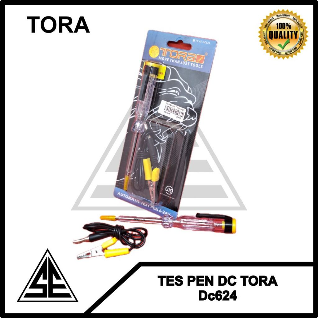 Jual TORA Obeng Test Pen DC - Automatic Test Pen DC 6 - 24V | Shopee ...