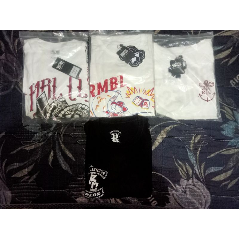 Jual tshirt rumble cloth bali || rmbl sepaket | Shopee Indonesia