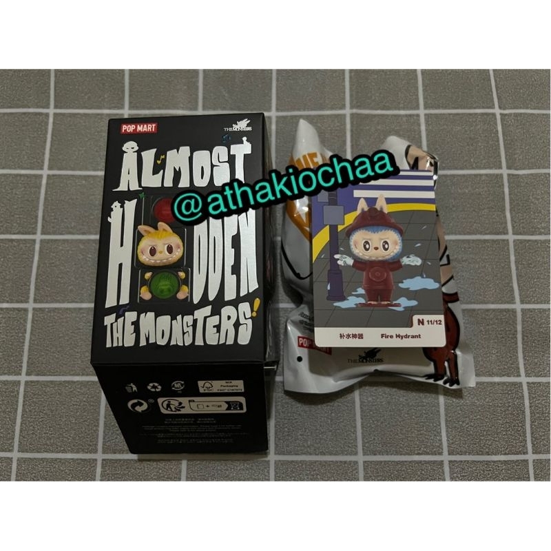 Jual (selected)Labubu Almost Hidden-fire hydrant | Shopee Indonesia