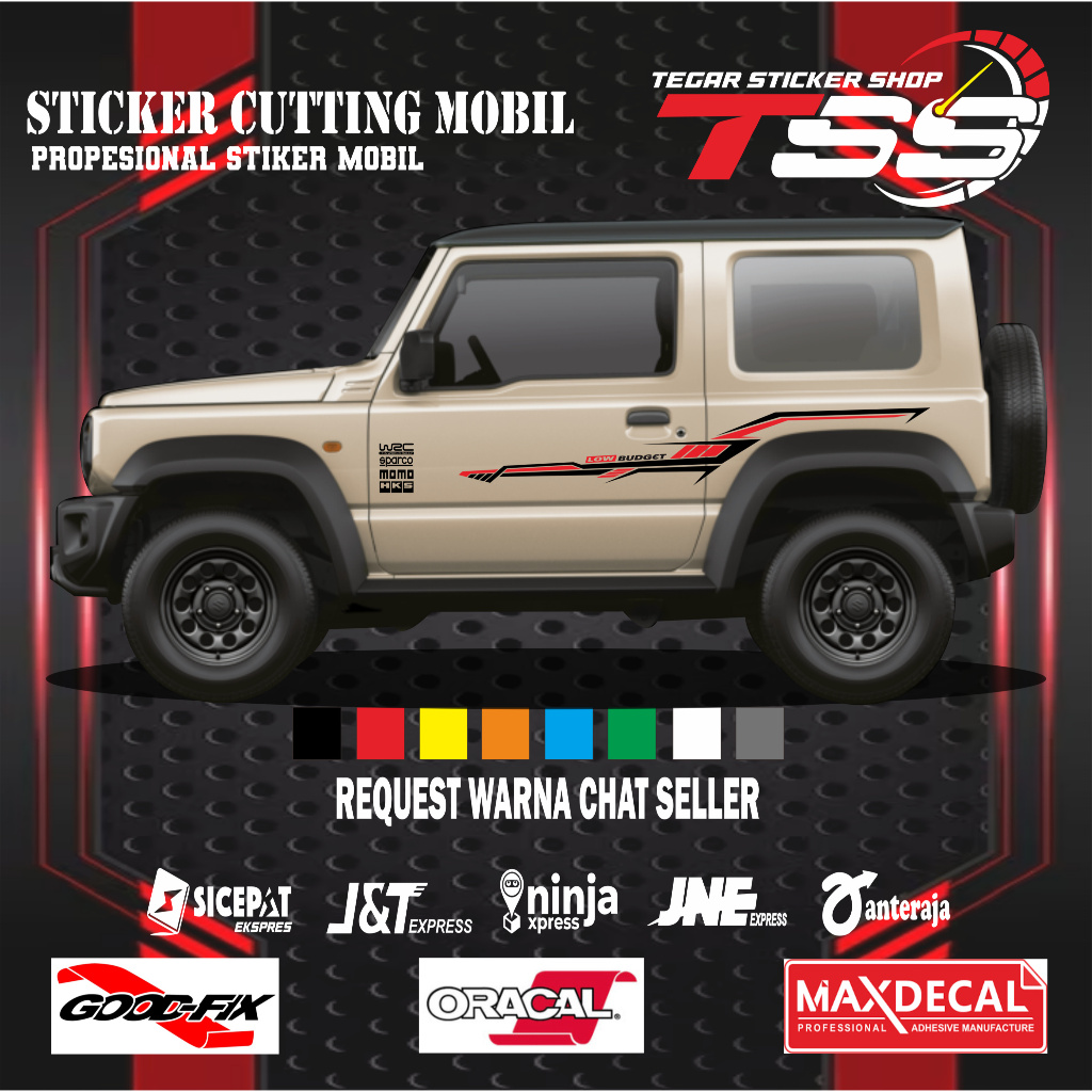 Jual sticker mobil jimny sticker mobil suzuki jimny sticker mobil keren ...