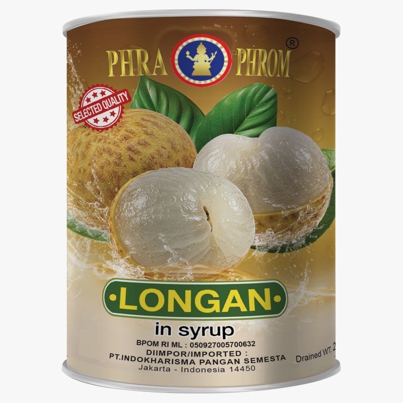 Jual Longan In Syrup / Lengkeng Dalam Sirup 565gr PHRA PHROM | Shopee ...