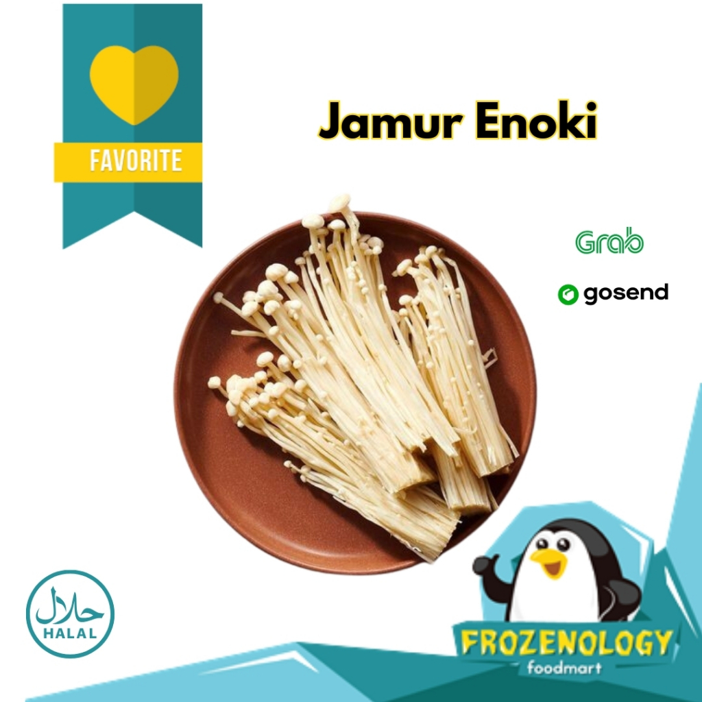 Jual Jamur Enoki Fresh Impor 100gr/pack Best Quality Mushroom | Shopee ...