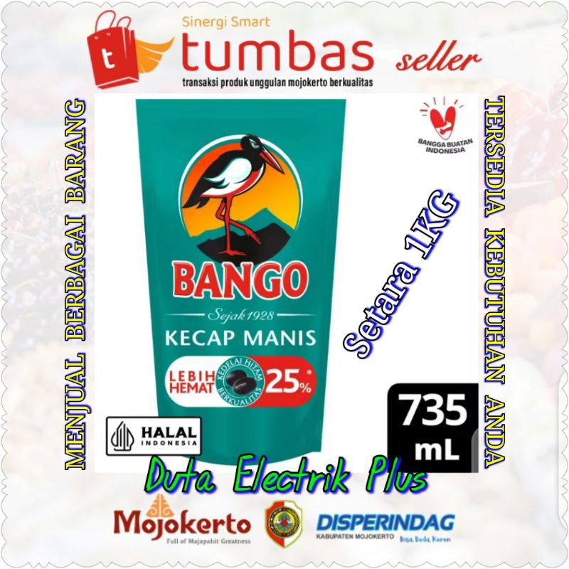 Jual Kecap BANGO Asli 950gr 1KG dan 1,5KG Murah | Shopee Indonesia