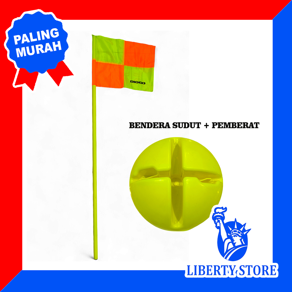 Jual Bendera Sudut Lapangan Sepak Bola Futsal Corner Flag | Shopee ...