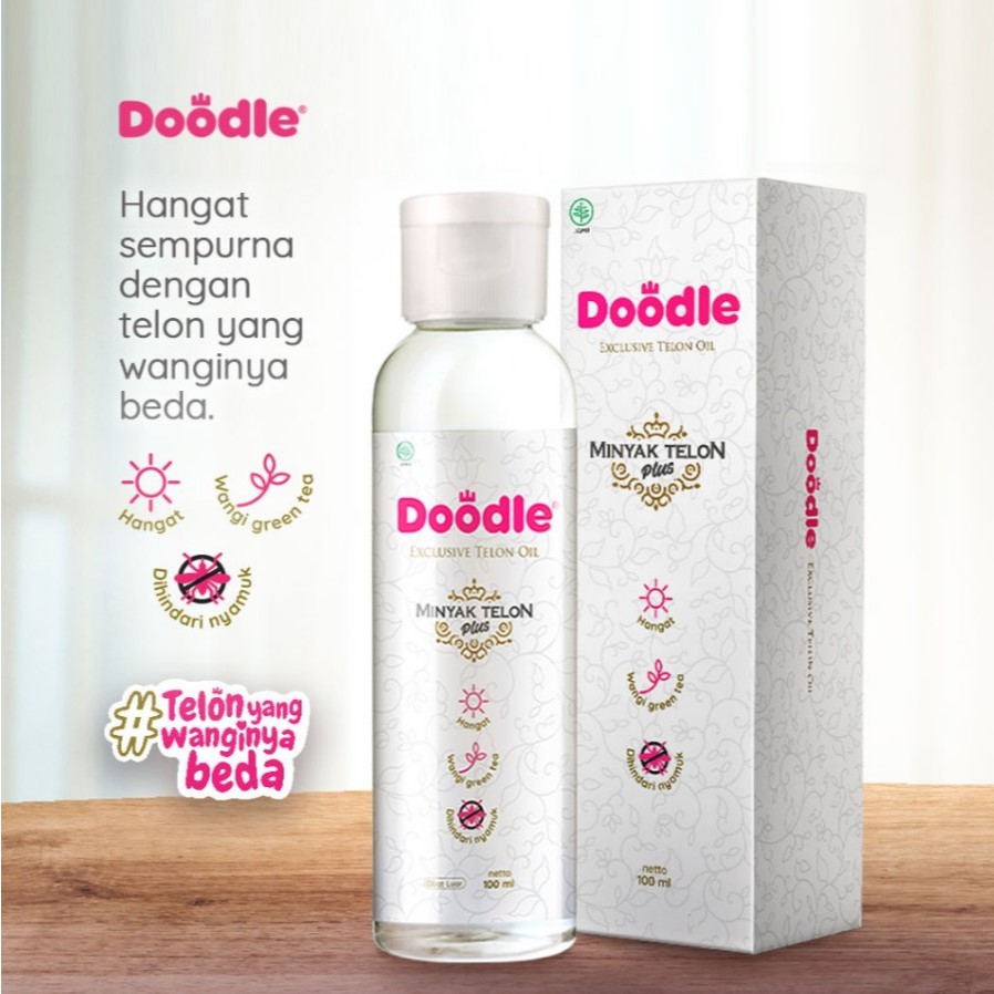 Jual Doodle Exclusive Telon Oil 100ml - Minyak Telon Bayi | Shopee ...