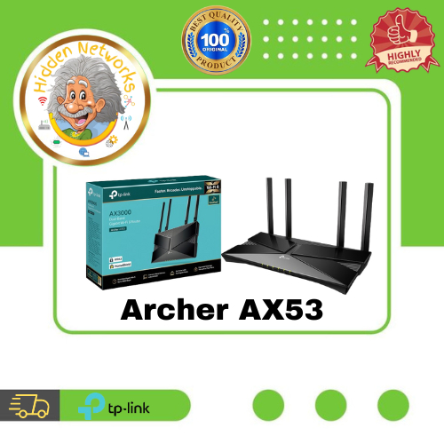 Jual TP-Link Archer AX53-NEW AX3000 Dual Band Gigabit Wi-Fi 6 Router - AX53-NEW | Shopee Indonesia
