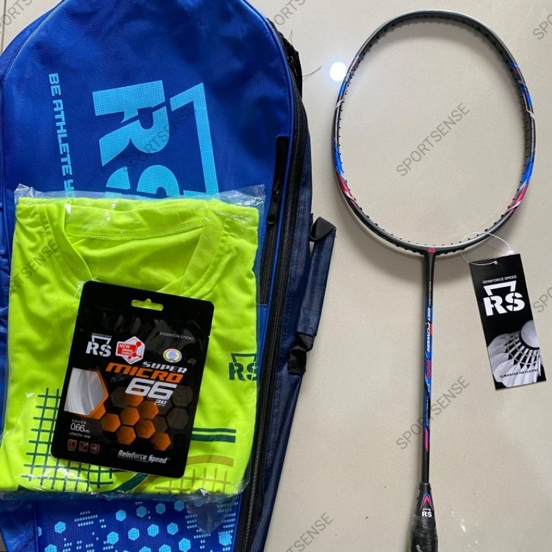 Jual Raket Bulutangkis Badminton Reinforce Speed RS Iso Power 222 Evo ...