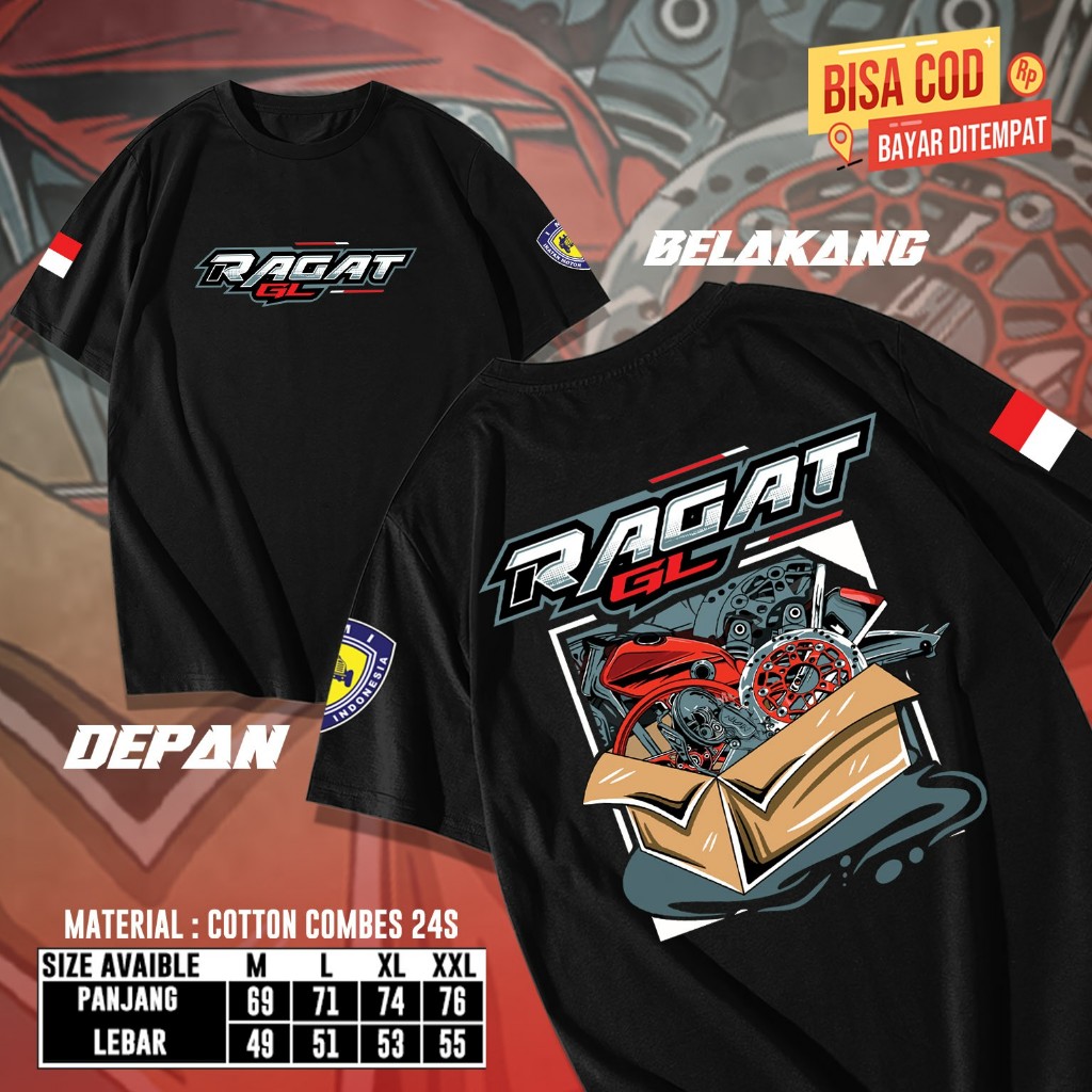 Jual Speedcious 2411 Kaos Ragat GL Herex Racing Terbaru Baju Kaos Distro Atasan Pria CB TIGER GL ...