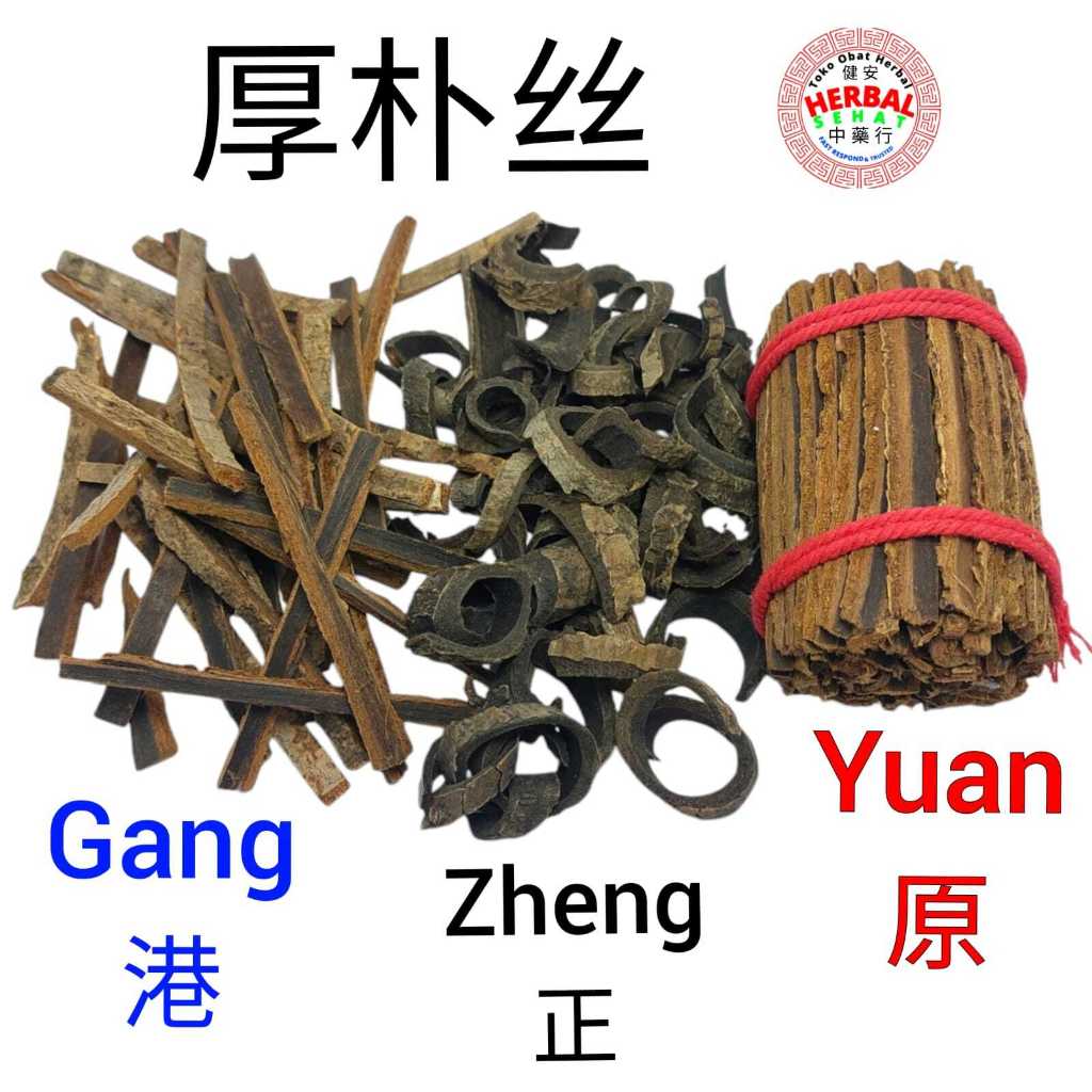 Jual Hou Po Si [ Grade A] Chuan Pu Si / Bu Si - Cortex Magnoliae ...