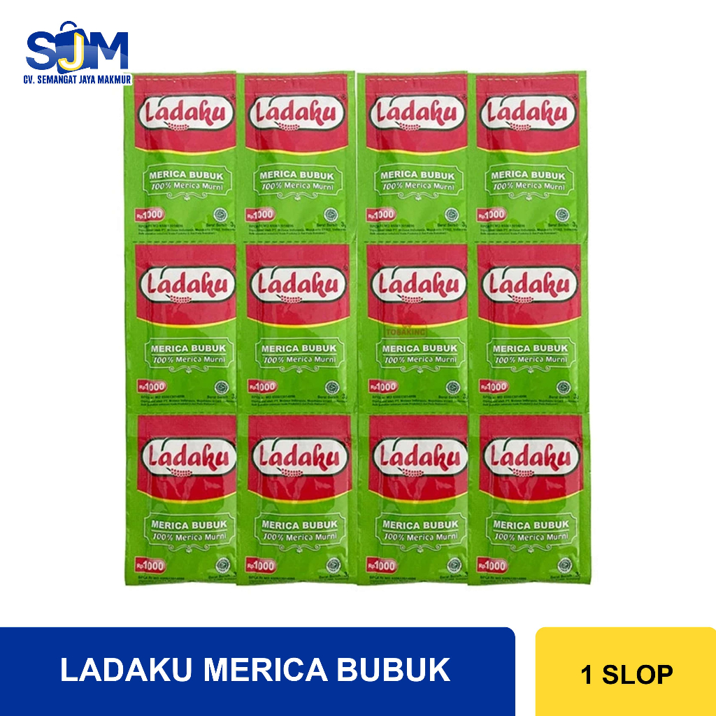 Jual LADAKU MERICA BUBUK 1 PAK ISI 72 SACHET | Shopee Indonesia