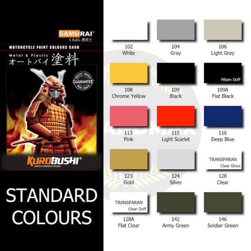 Jual CAT SEMPROT PILOX PYLOX SAMURAI WARNA | Shopee Indonesia