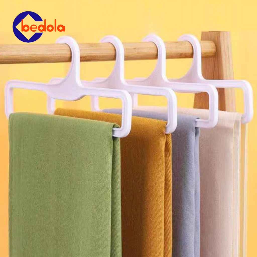 Jual 10 pcs persegi hanger hijab plastik hanger celana hanger handuk ...