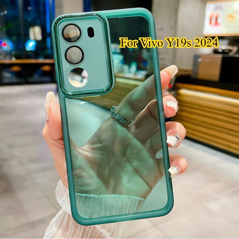 Jual FERZIA - SOFT CASE HP VIVO Y19S / Y29 5G SILIKON SQUARE PLATING ...