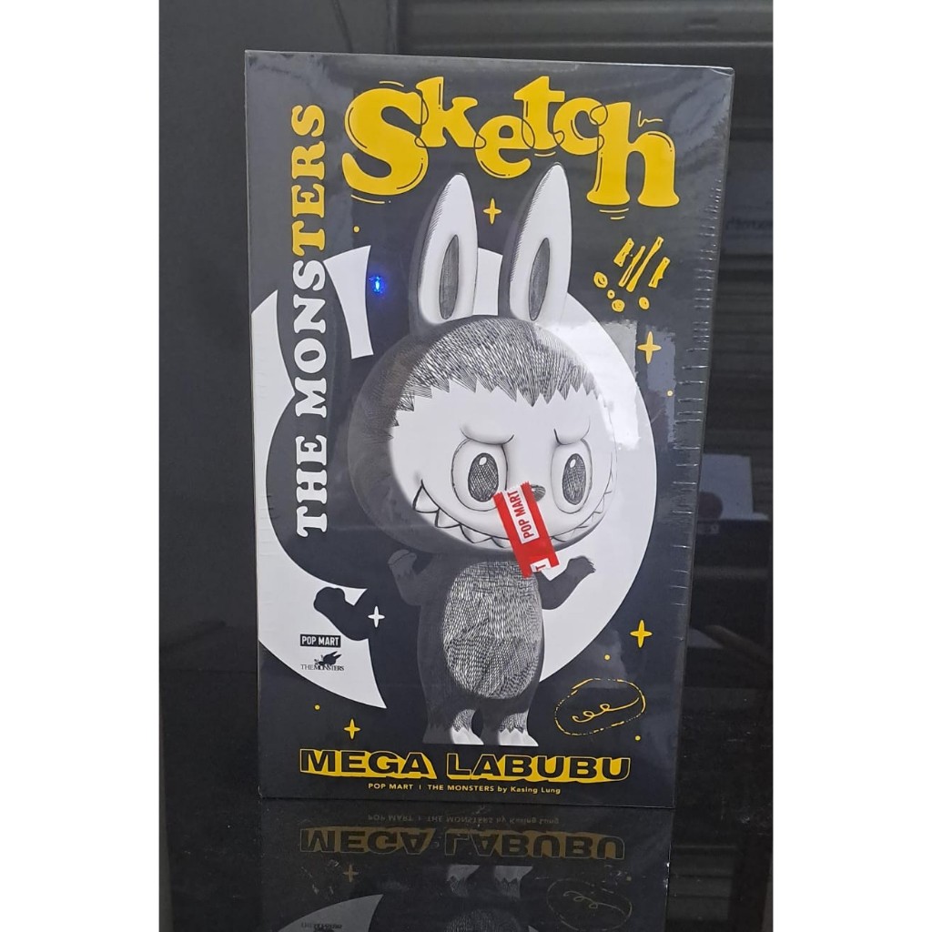Jual MEGA LABUBU 400% THE MONSTERS SKETCH POP MART ORIGINAL | Shopee ...