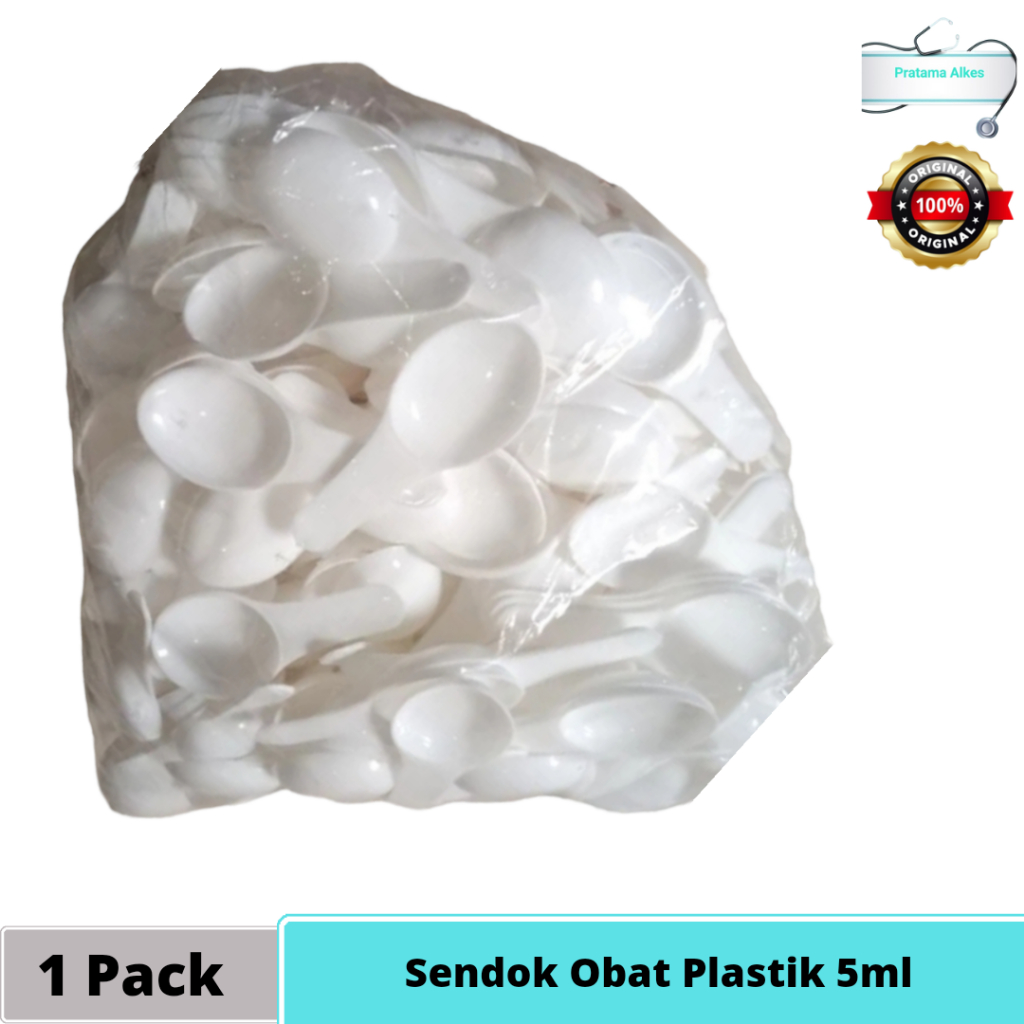 Jual Sendok Obat Plastik 5ml sendok syrup sendok sirup sendok obat ...