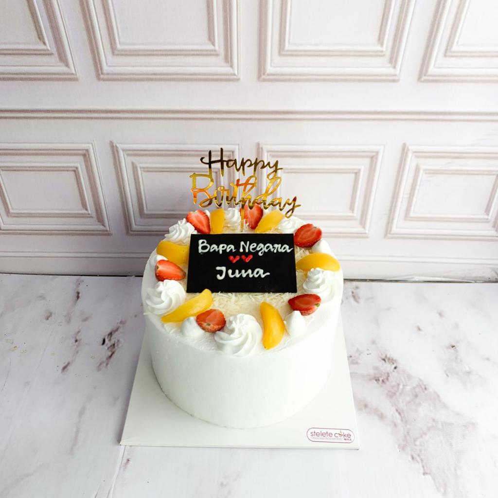 Jual Kue Ulang Tahun/Birthday Cake/Kue Ultah Tema Fruit/Kue Birthday Jakarta/Kue Buah | Shopee ...