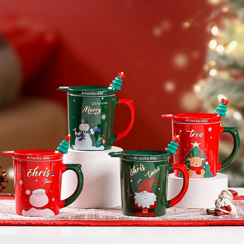Jual Gelas Natal - Christmas Glass Set | Shopee Indonesia
