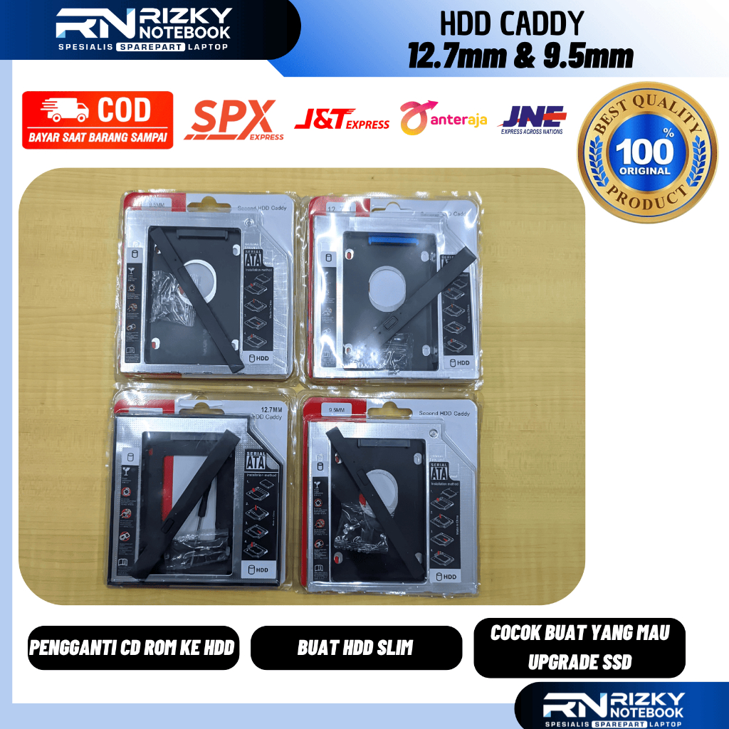 Jual Hdd Hardisk Caddy Slim Dan Tebal Hardis kedi cady | Shopee Indonesia
