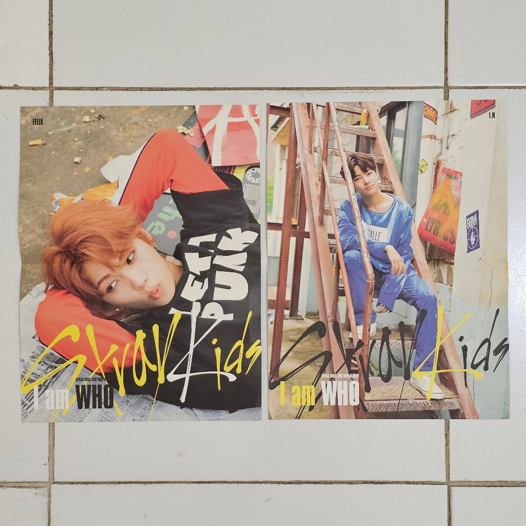 Jual [READY] Stray Kids IMW I AM WHO Poster Felix Yongbok IN I.N Yang ...