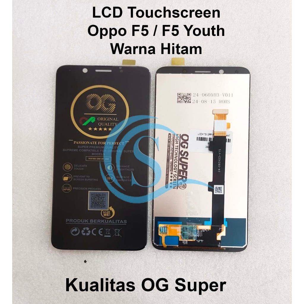 Jual LCD Touchscreen Oppo F5 / F5 Youth Fullset Kualitas Incell | Shopee Indonesia