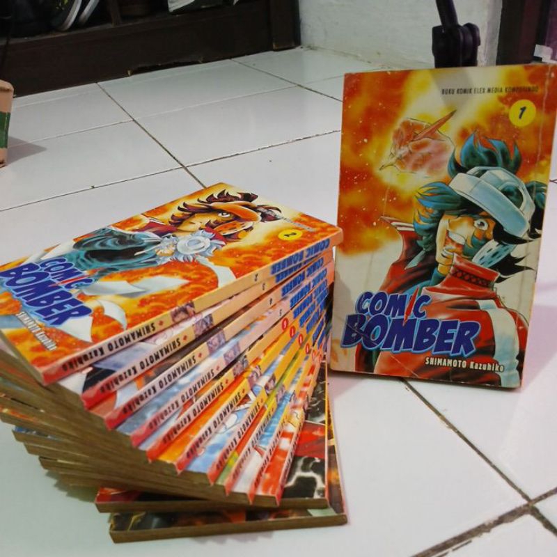 Jual Komik COMIC BOMBER Vol 1-13 Full Set by Shimamoto Kazuhiko ...