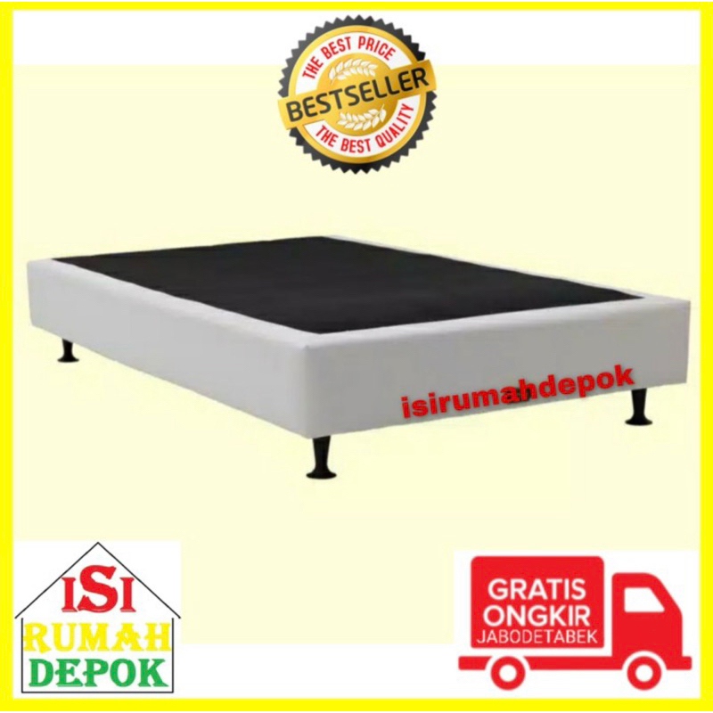 Jual Dipan Divan Box Tanpa Sandaran Kasur Tempat Tidur SpringBed Busa ...
