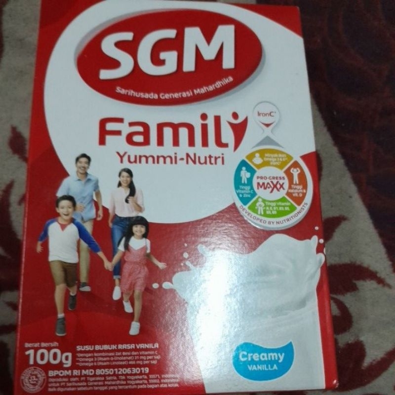 Jual sgm family 100gr rasa coklat | Shopee Indonesia