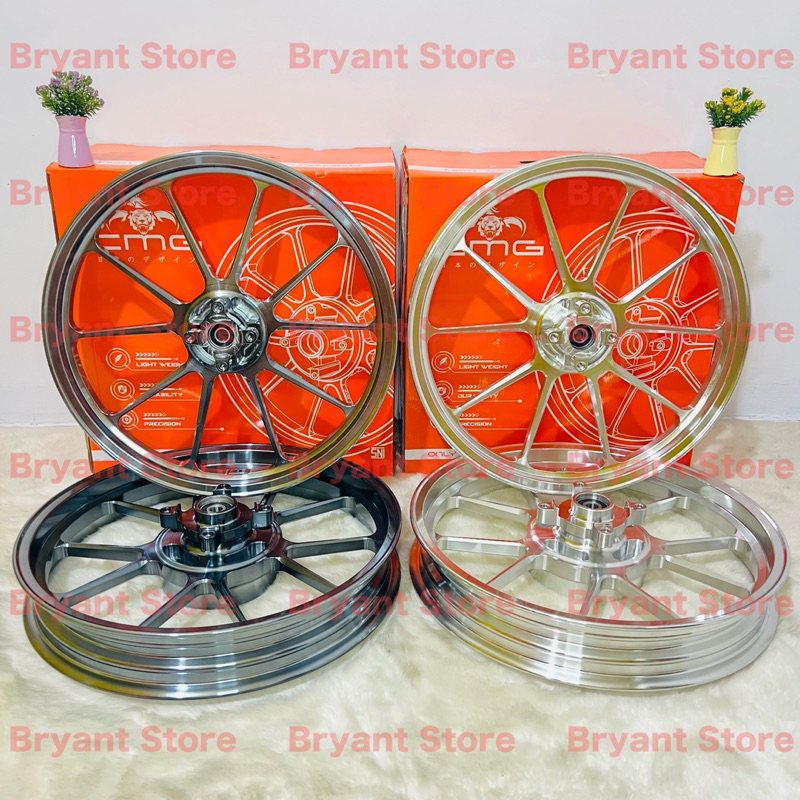 Jual CMG RACING ORIGINAL VELG MODEL EXACT PALANG 10 CNC NINJA R SS ...