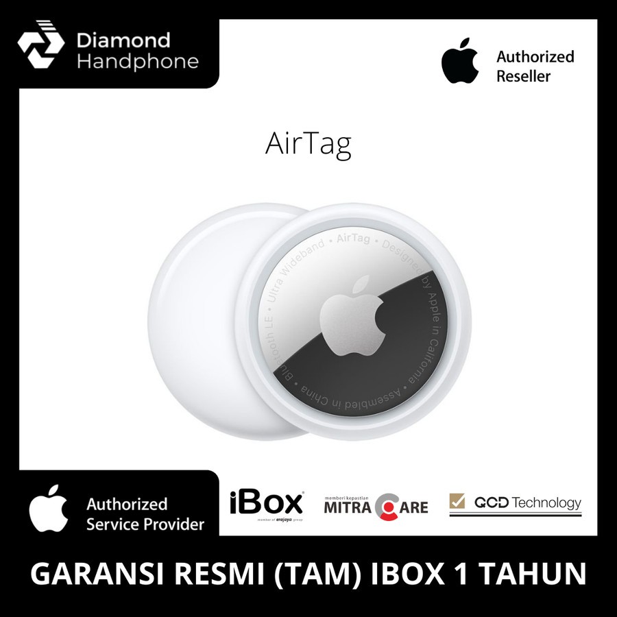 Jual Apple AirTag Wireless Tracker Garansi Resmi iBOX TAM | Shopee ...