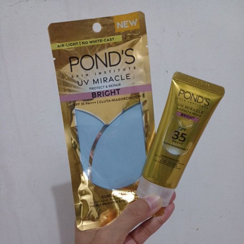 Jual Ponds UV Miracle Bright SPF 35 PA+++ EXP 2027 | Shopee Indonesia