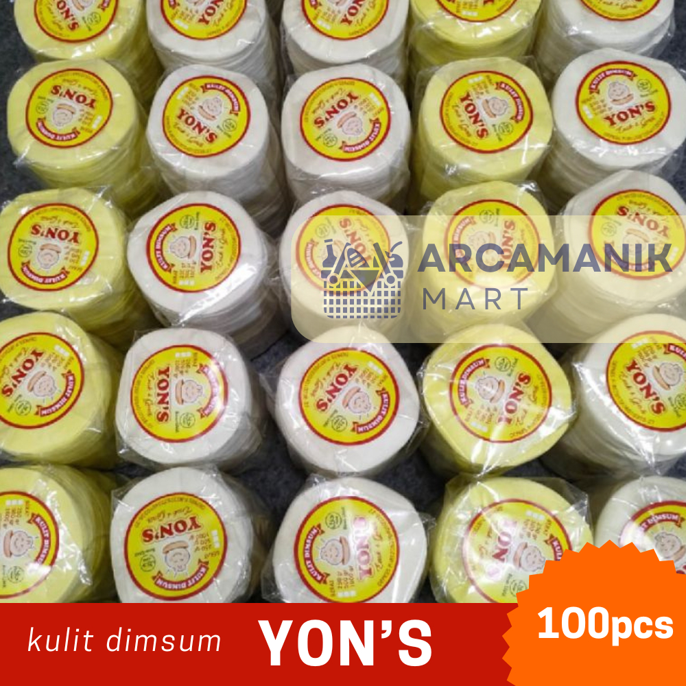 Jual Kulit Dimsum YON'S Siomay Gyoza 500gr Warna Kuning dan Putih Siomay Yons 7cm | Shopee Indonesia