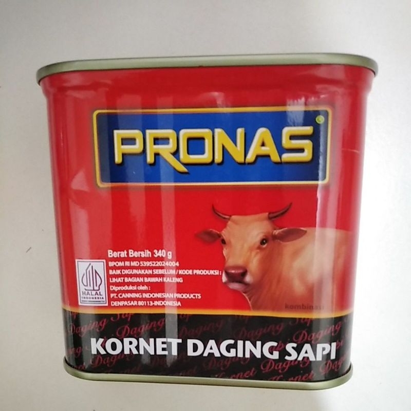 Jual PRONAS CORNED BEEF Netto 340 g | Shopee Indonesia