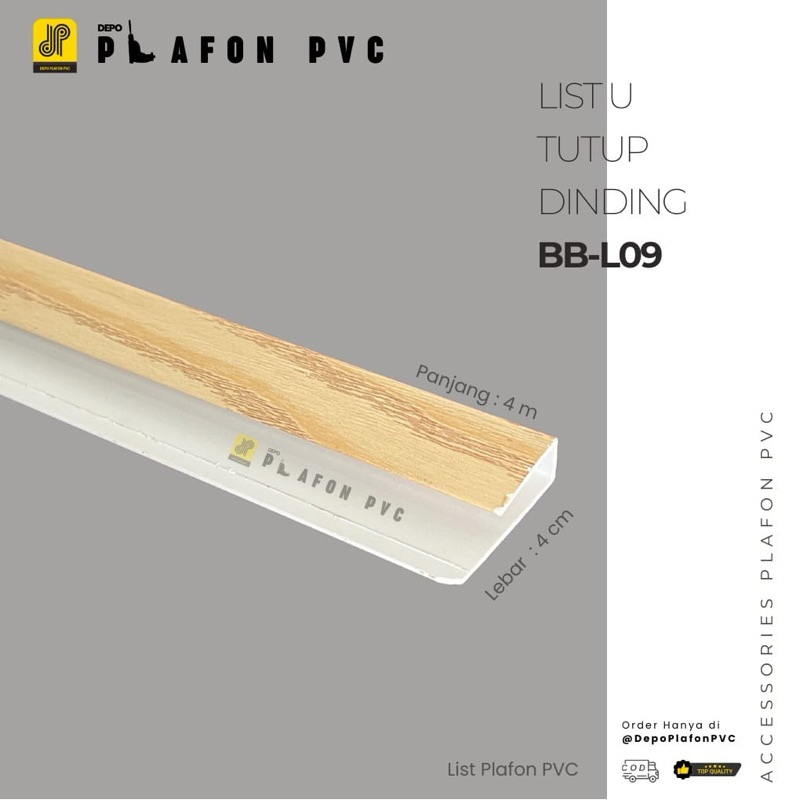 Jual List Tutup Plafon PVC | Shopee Indonesia