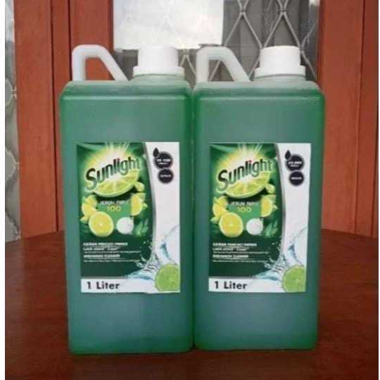 Jual sabun cuci piring sunlight 1 liter | Shopee Indonesia